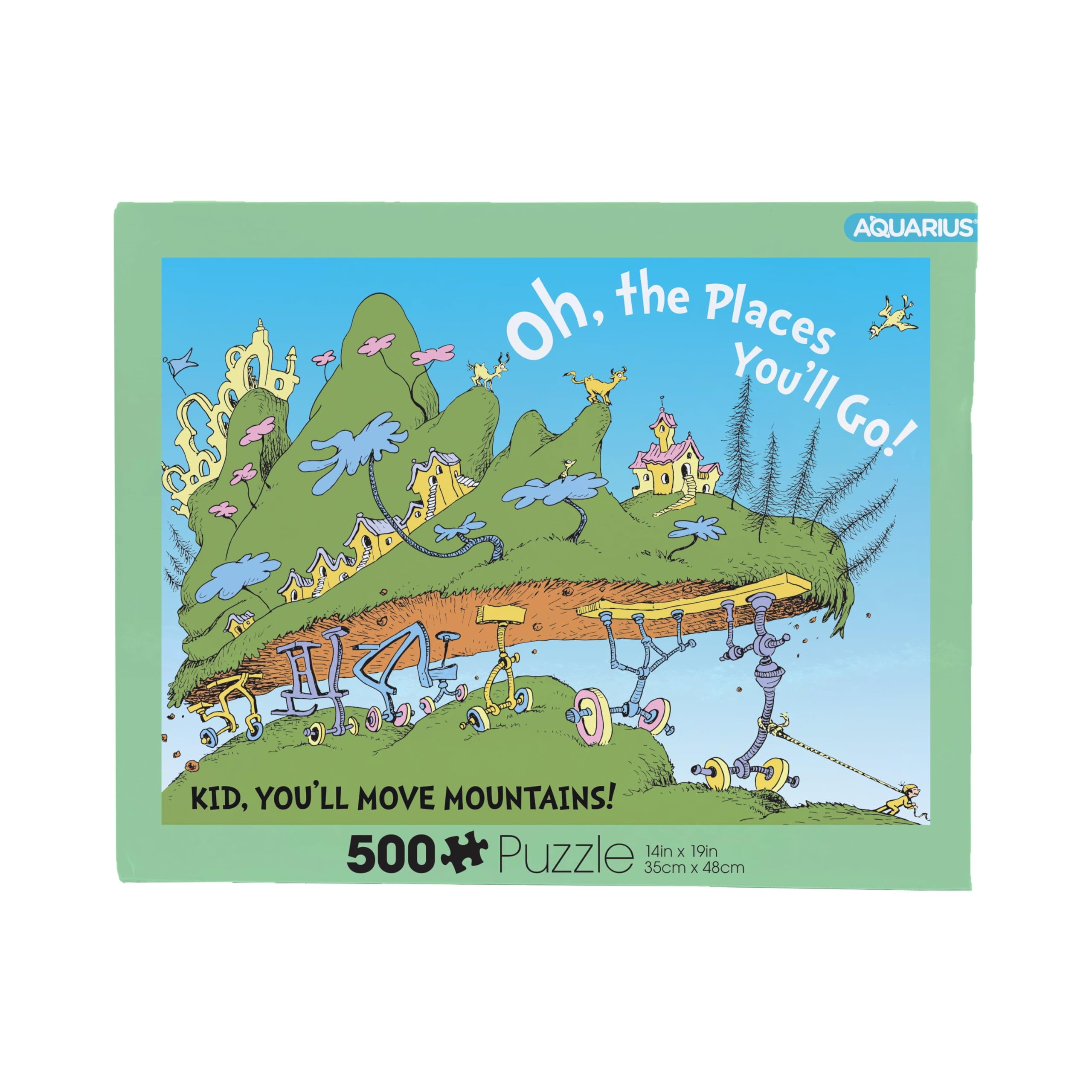 AQUARIUS Oh, The Places STF9 You'll Go! Puzzle (500 Piece Jigsaw Puzzle ...