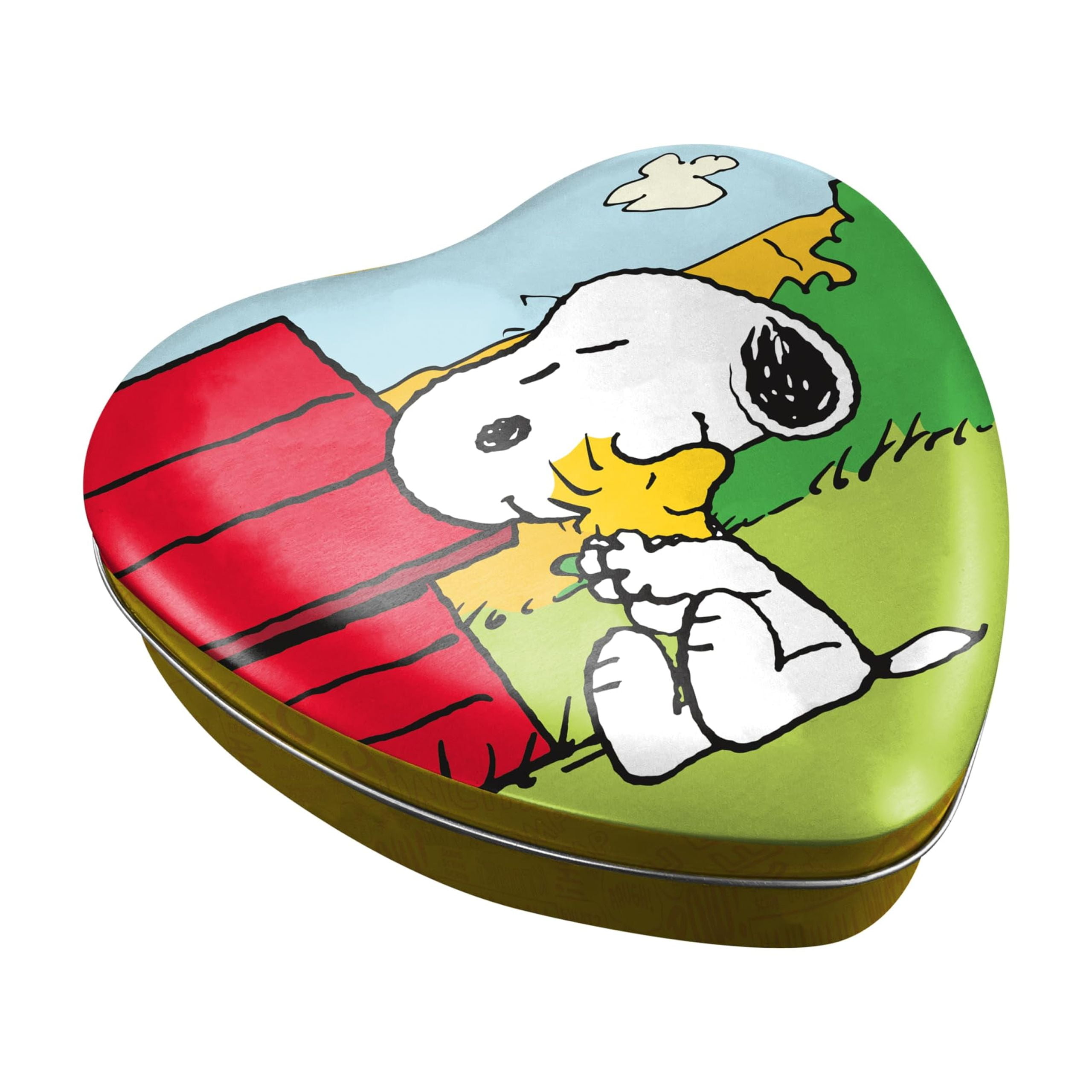 AQUARIUS Peanuts Snoopy & TSF6 Woodstock 300pc Puzzle in Heart Shaped ...