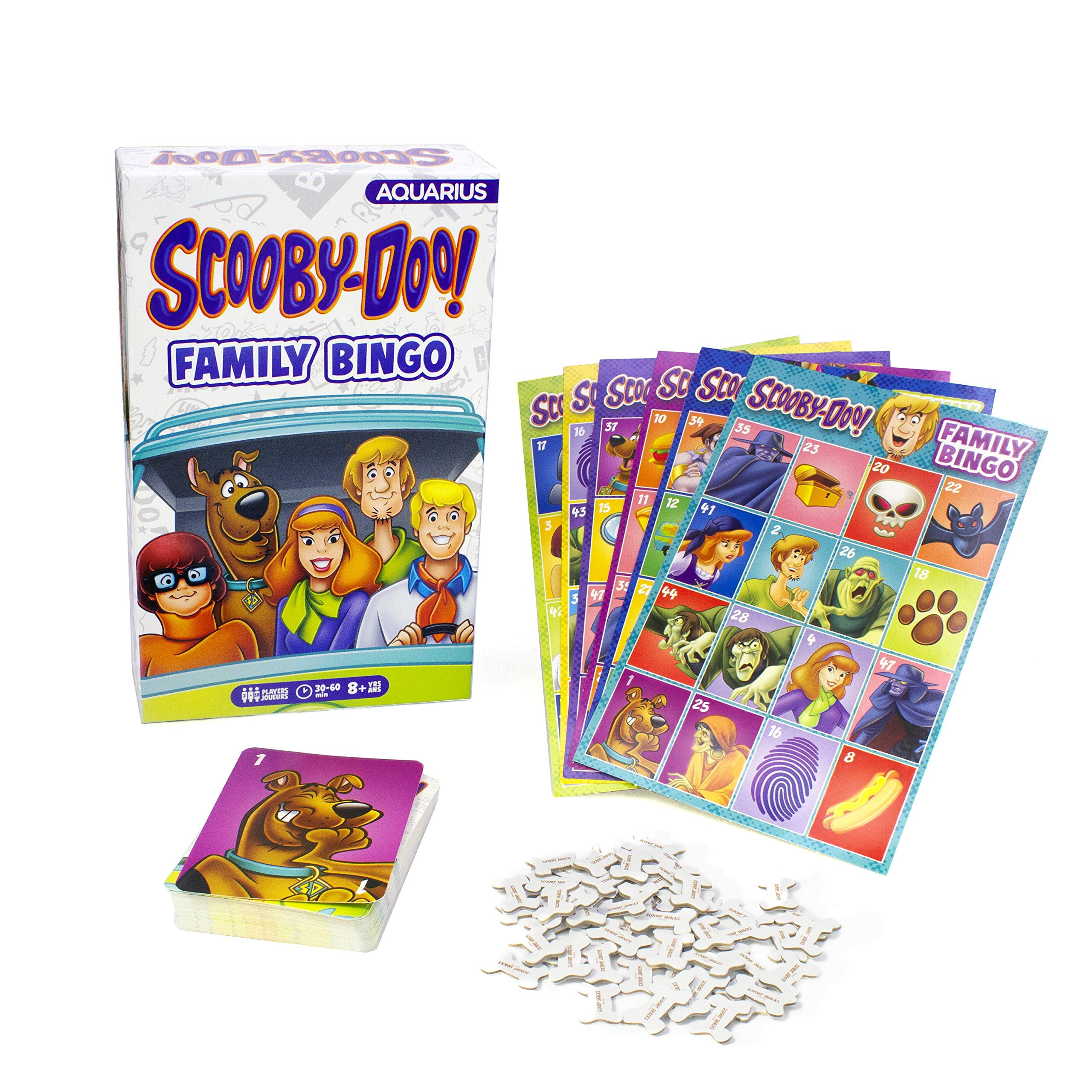 AQUARIUS - Scooby-Doo Family Bingo Game C43 - Walmart.com