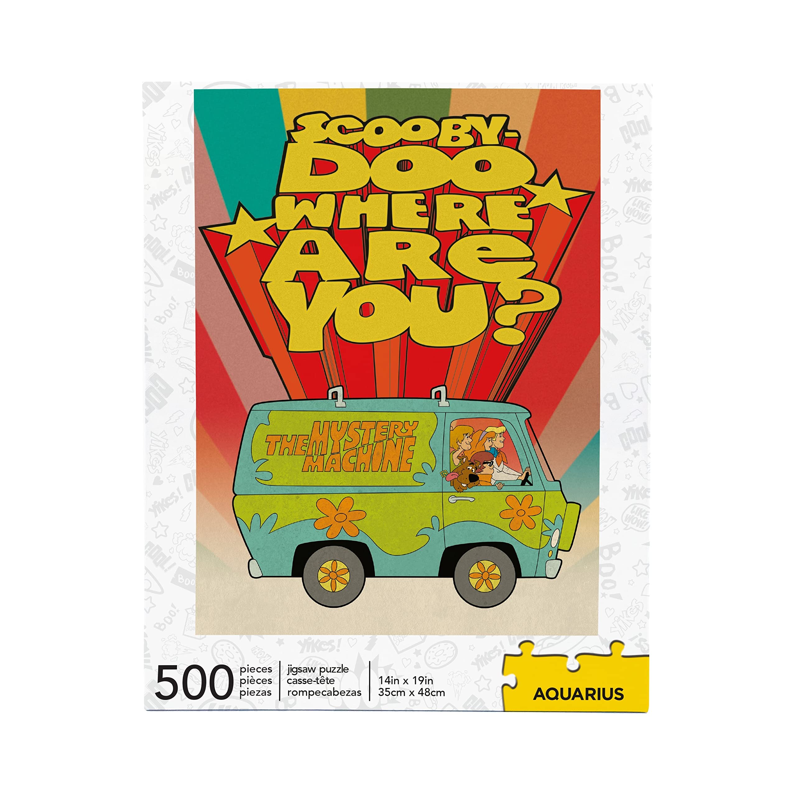 AQUARIUS Scooby Doo Puzzle MMF7 (500 Piece Jigsaw Puzzle) - Officially ...