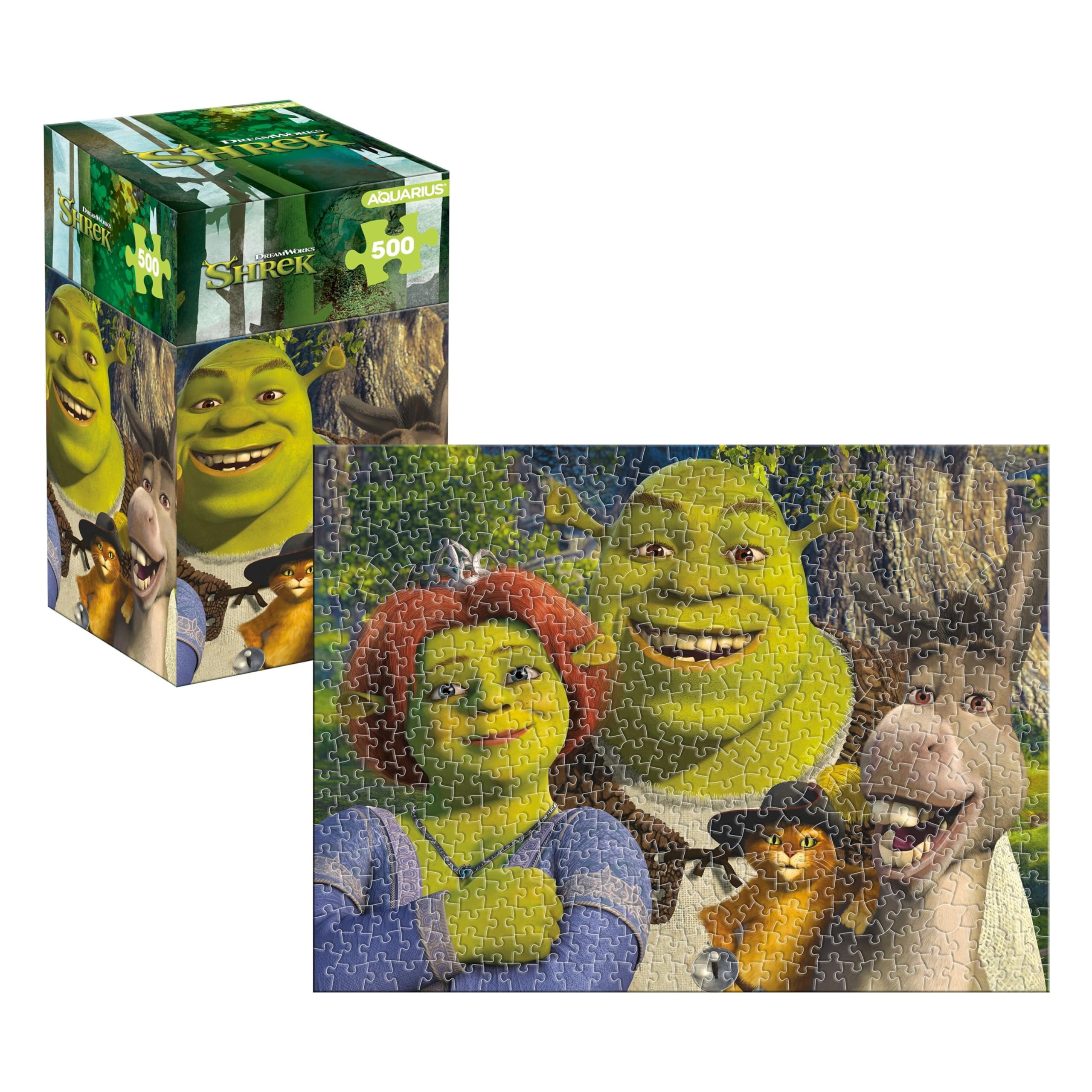 AQUARIUS Shrek 500pc Puzzle TSF6 (500 Piece Jigsaw Puzzle) - Glare Free ...