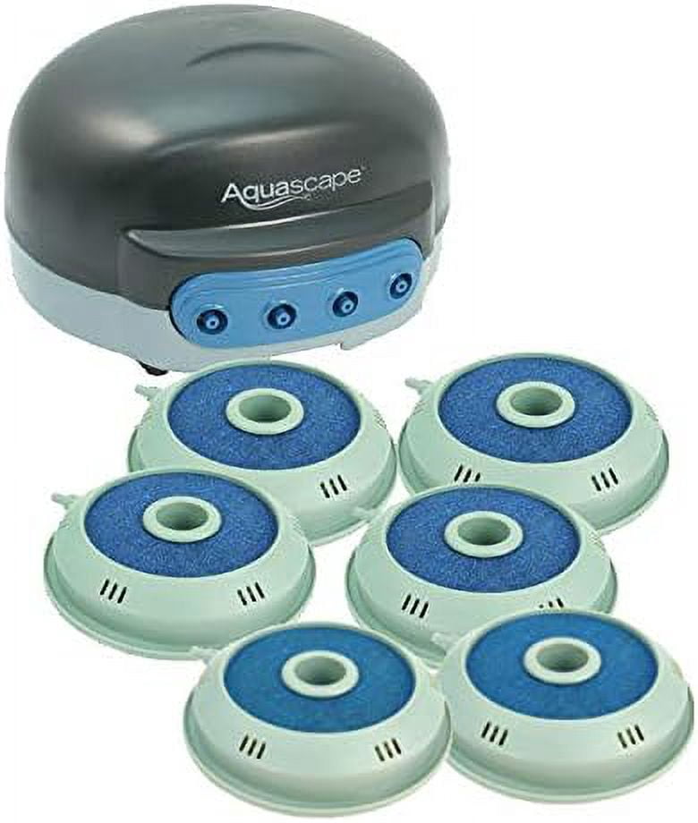 AQUASCAPE Pond AIR 4 Aerator with 2 Additional Replacement AIRSTONES ...