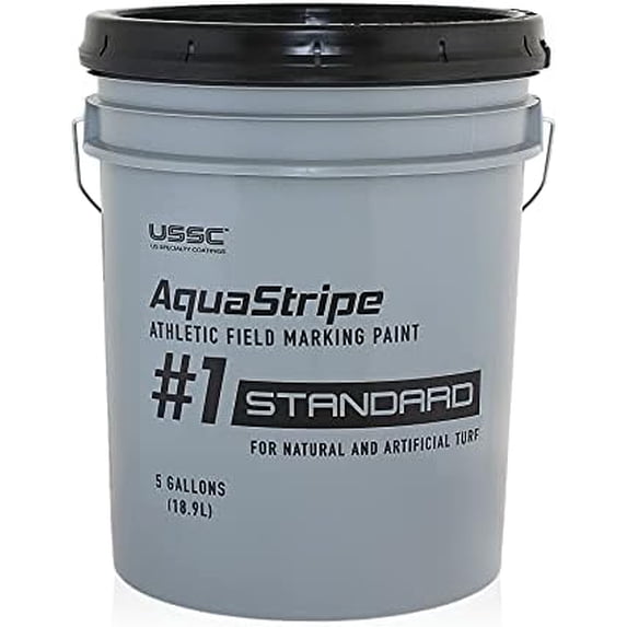 AQUASTRIPE #1 Standard - Water-Based WHITE Athletic Field Paint ( Ready ...