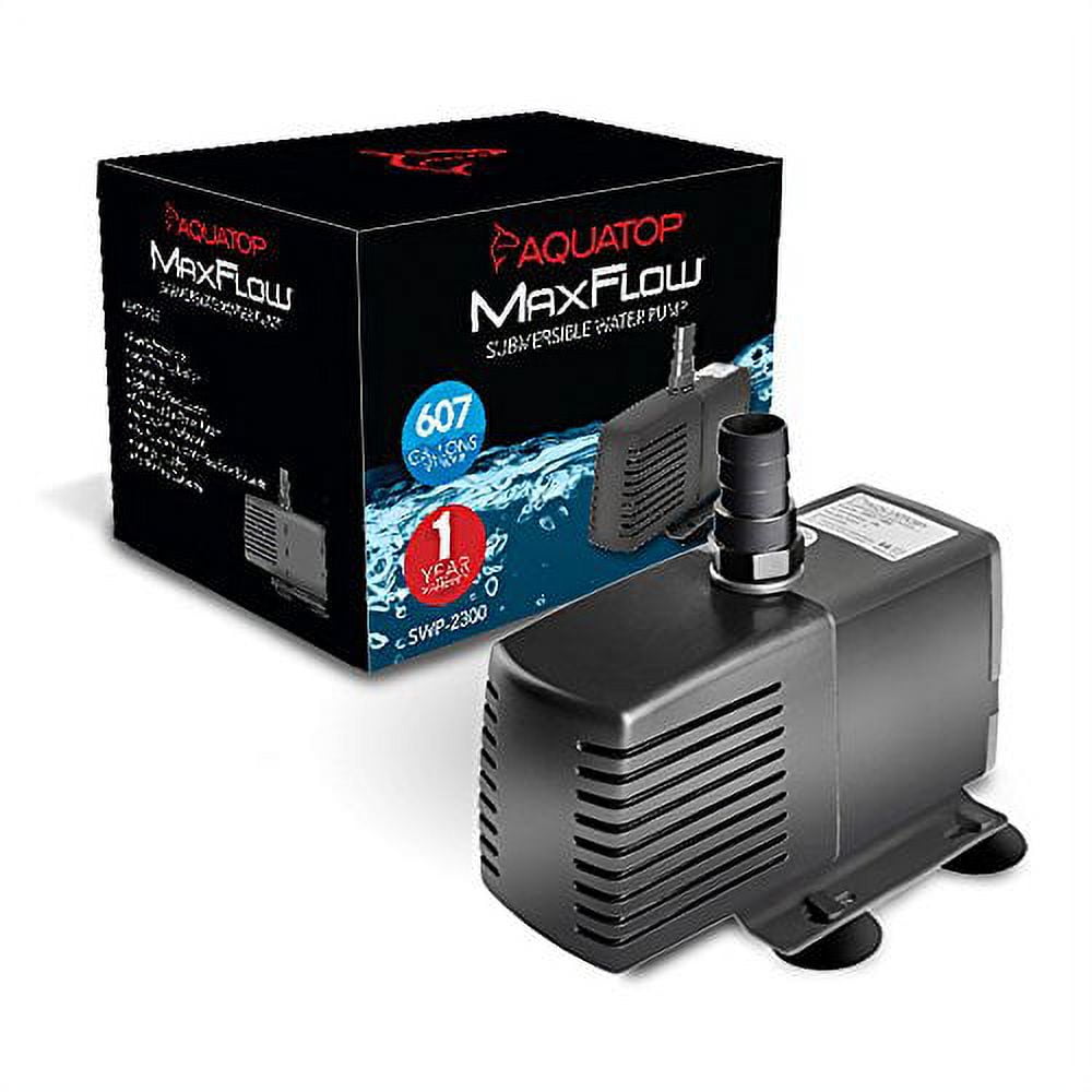 AQUATOP 607 GPH MaxFlow Submersible Pump SWP-2300 - Walmart.com