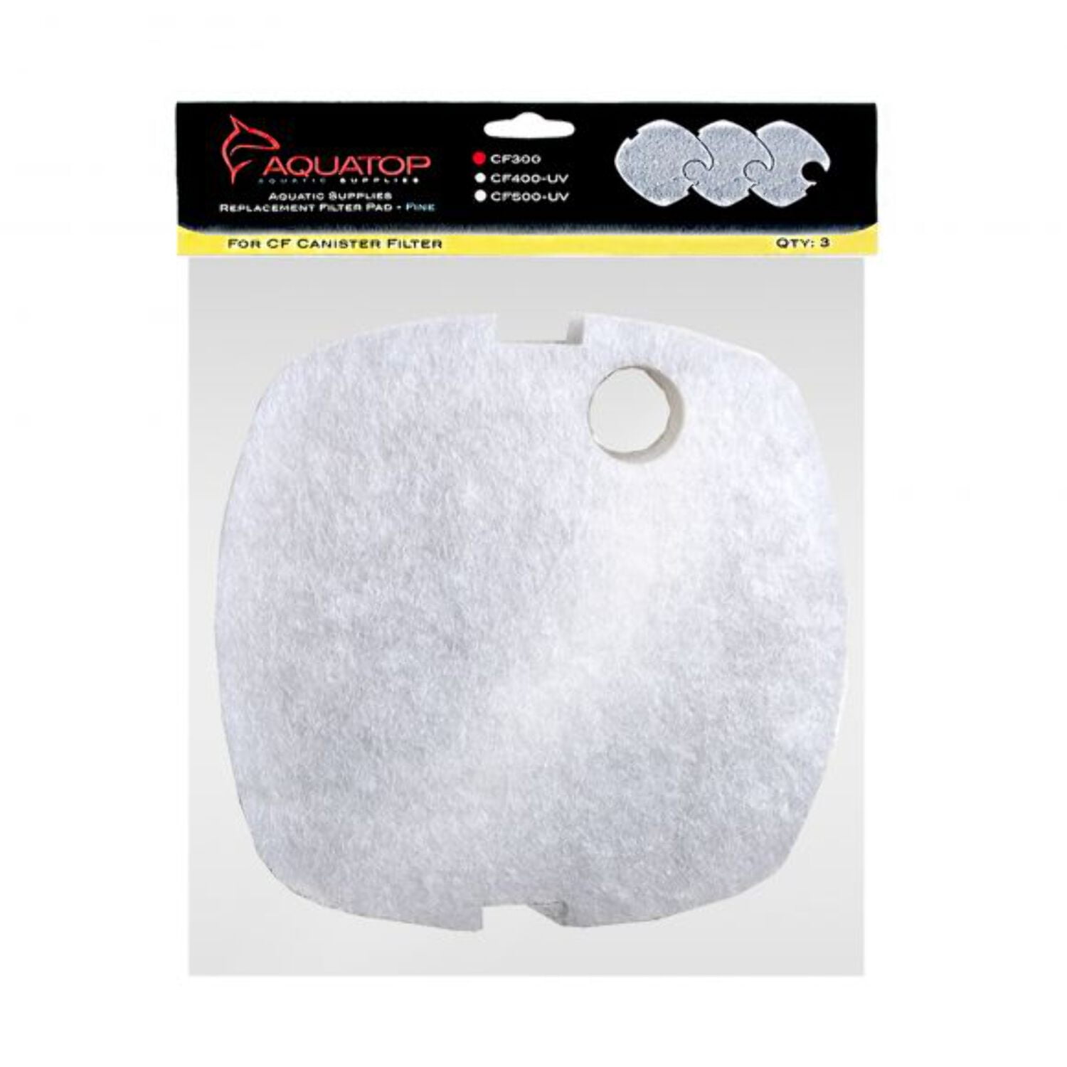 AQUATOP RFP-CF300 3 Pack CF-300MKII Replacement Filter Sponge - Walmart.com
