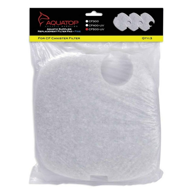 AQUATOP RFP-CF500UV 3 Pack CF-500UVMKII Replacement Filter Sponge ...