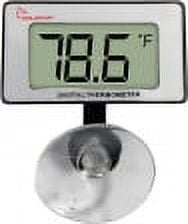 AQUATOP Submersible Thermometer with Digital Display & Suction Cup ...