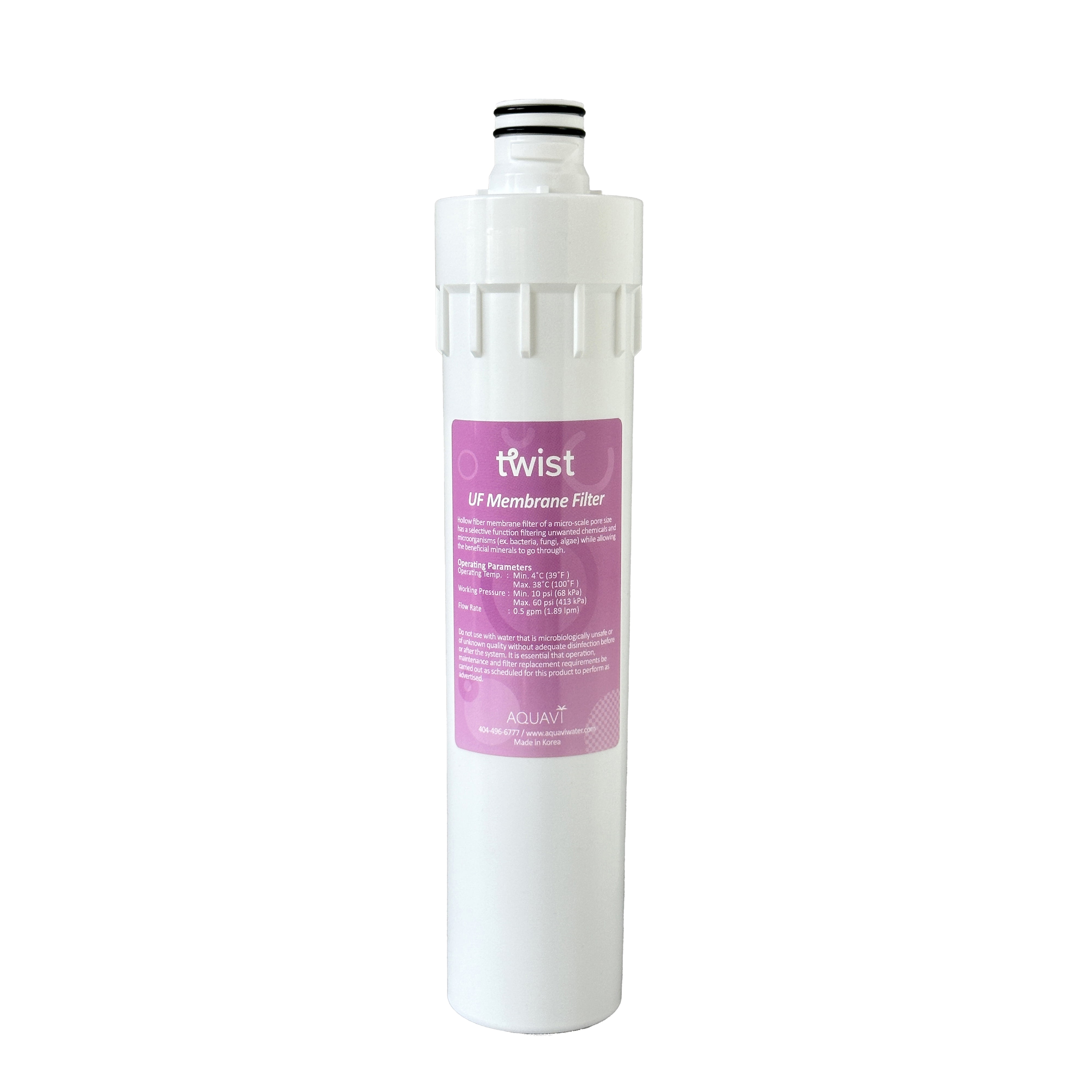 AQUAVI Twist Ultra Filtration Membrane UF Water Filter for Reverse ...