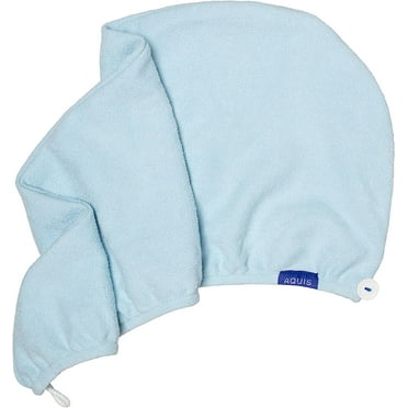 AQUIS Large Rapid-Dry Hair Towel, Ultra-Absorbent Recycled Microfiber ...