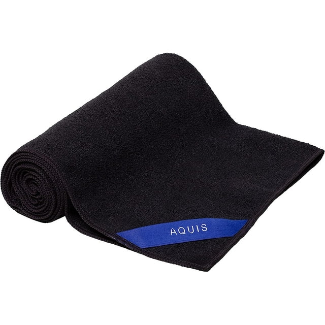 AQUIS Large Rapid-Dry Hair Towel, Ultra-Absorbent Recycled Microfiber ...