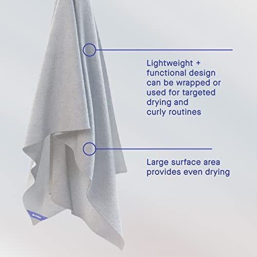 AQUIS Towel Hair-Drying Tool, Water-Wicking, Ultra-Absorbent Recycled ...