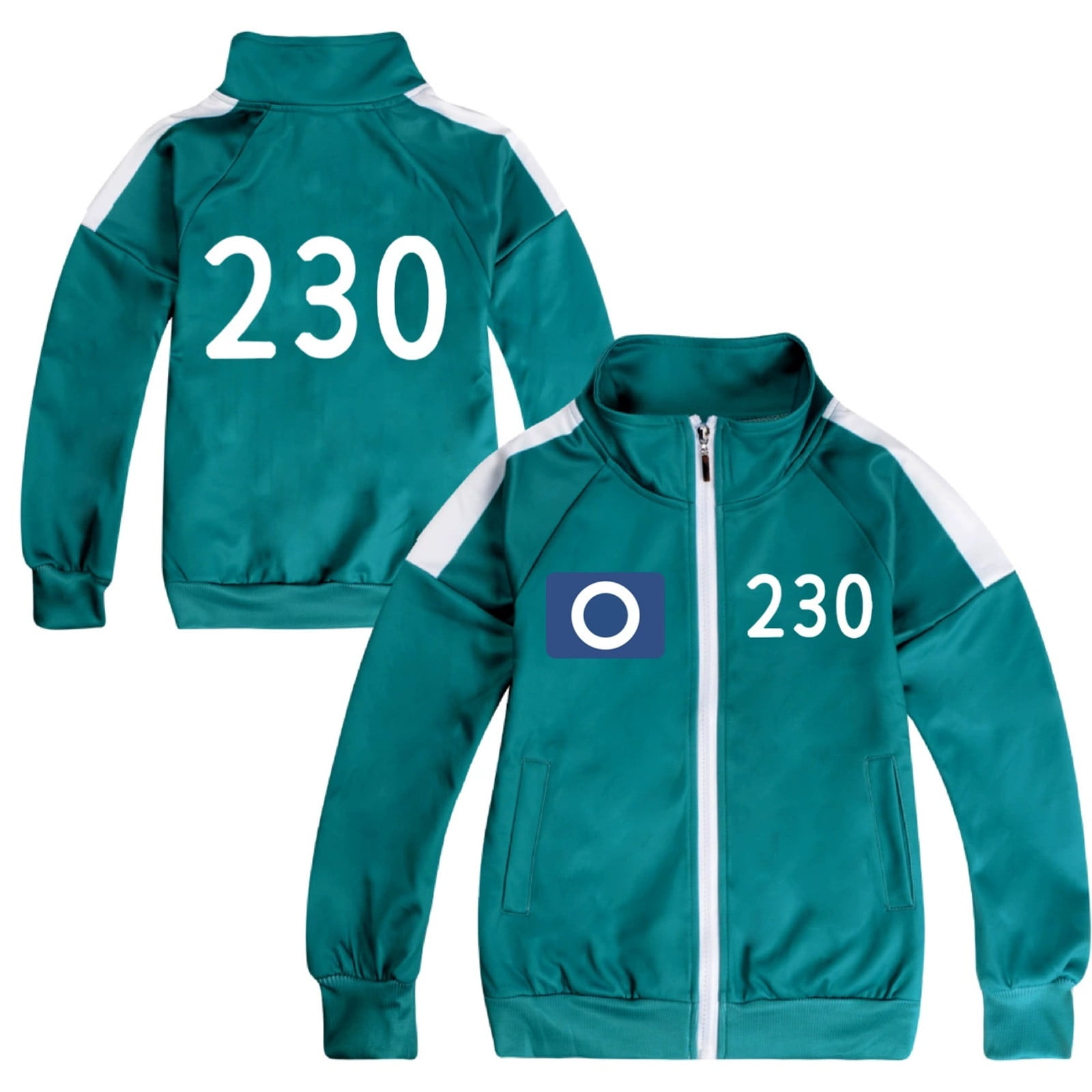 AQUTE Kids' Squid Game Series Jacket - Trendy Track Tops for Fun - C ...