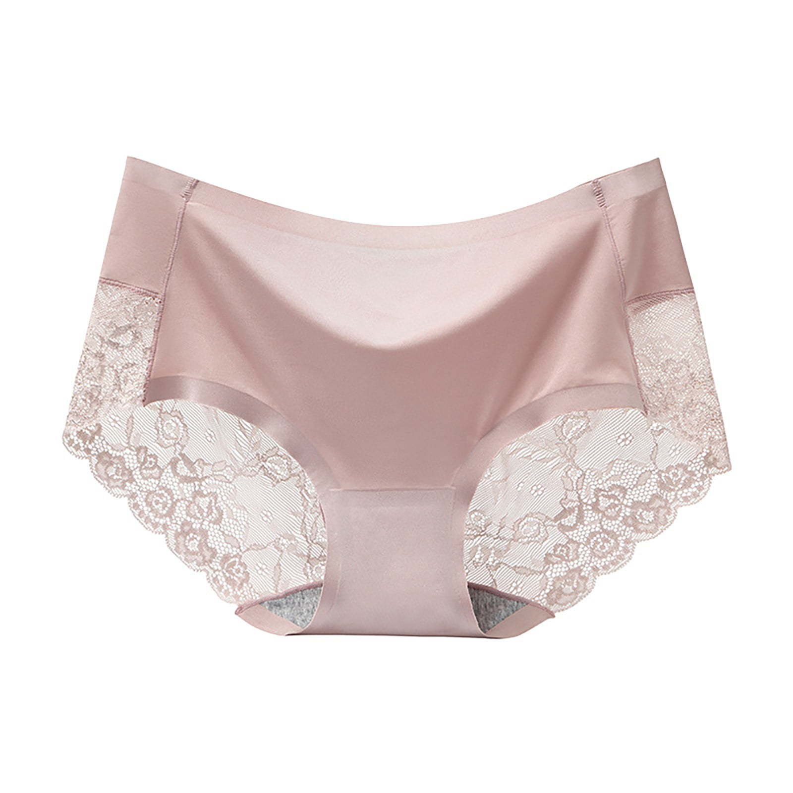 AQUTE Panties For Women Sexy See Through Lace Pearl Open Thong ...