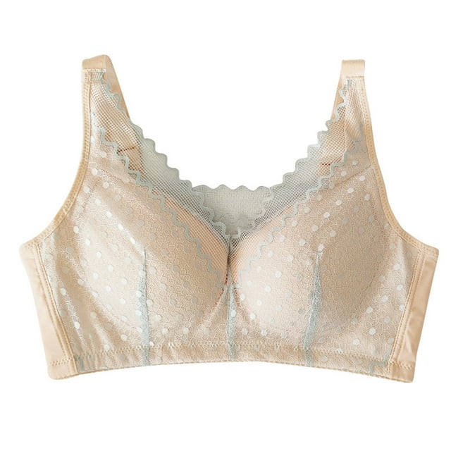 AQUTE Women Bra Lace Sports Bra - Padded Yoga Bralette, Plus Size, Full ...