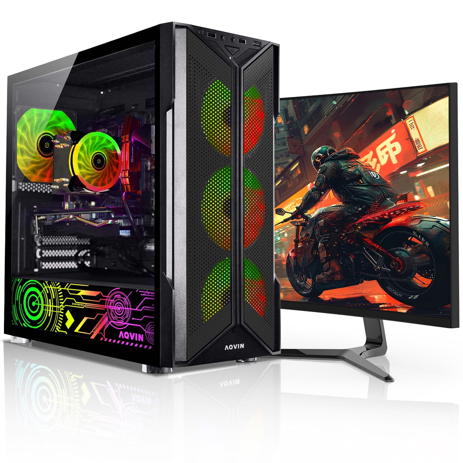 AQVIN-AQ20 Desktop Computer, Core i7, 32GB RAM, 1TB SSD - Walmart.com