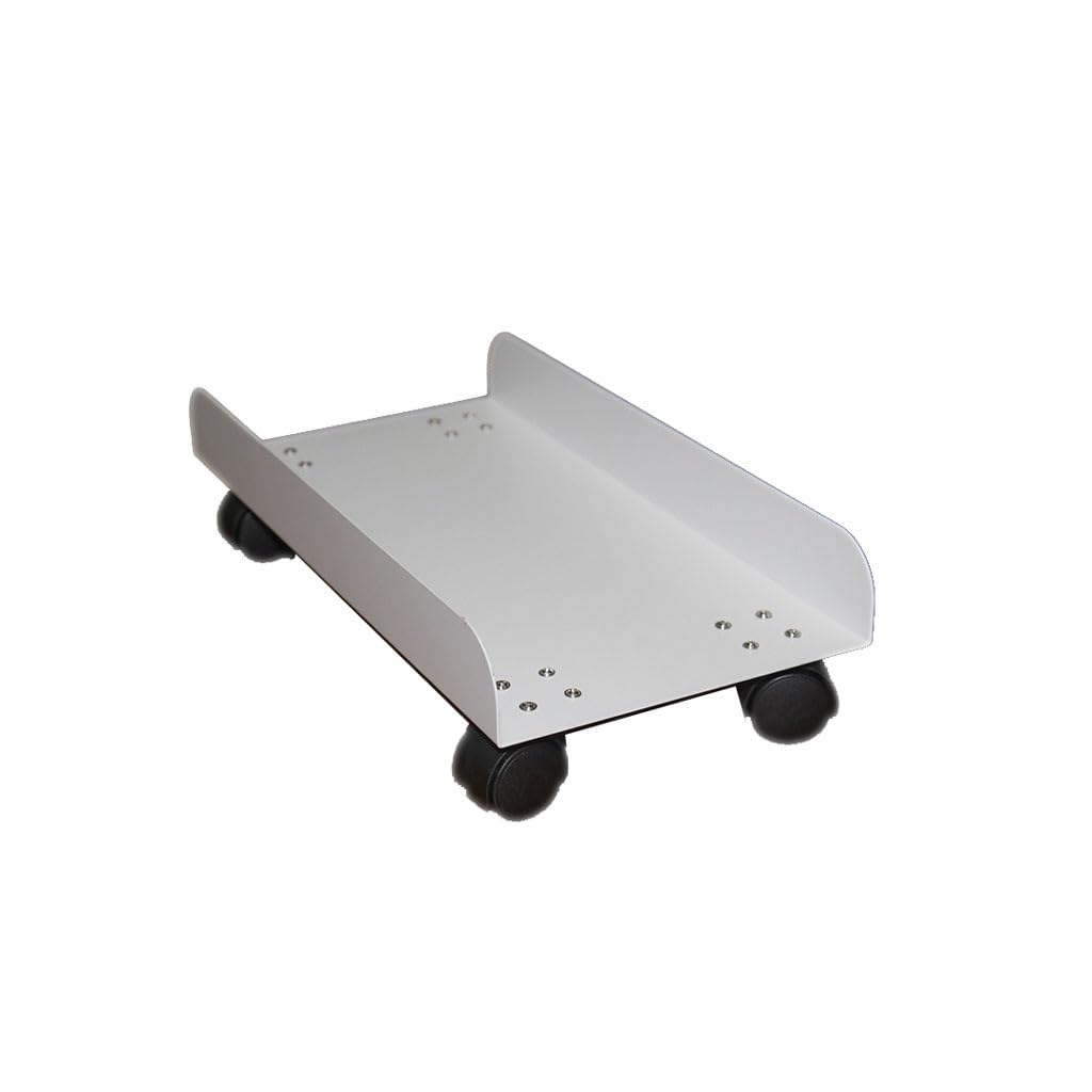 AQWASYUTER Computer Stand Metal Mainframe Desktop Computer Tray Mobile ...