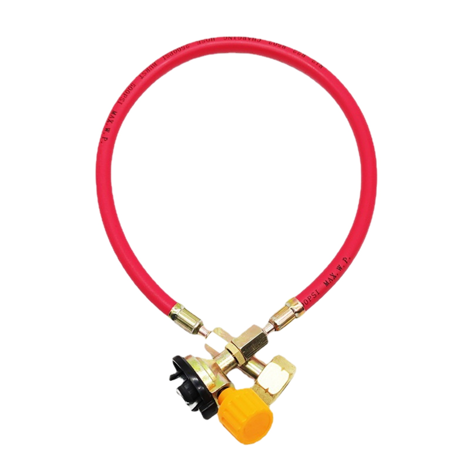 AQYK Gas Tank Inflation Valve High Pressure Explosion-proof Rubber Tube ...