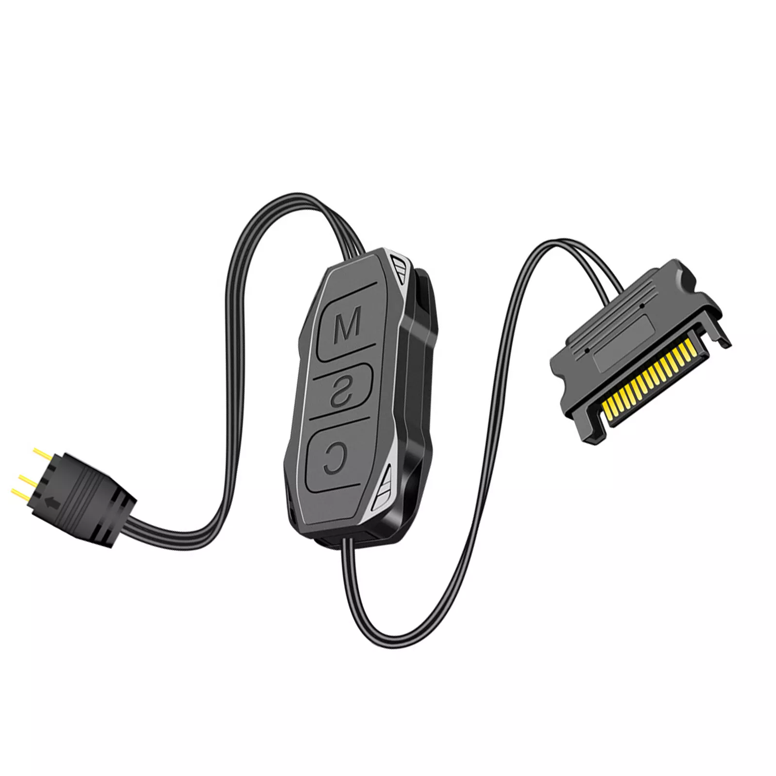 AR-1 RGB Controller Cable 5V 3 Pin to SATA AURA ARGB Mini Control ...