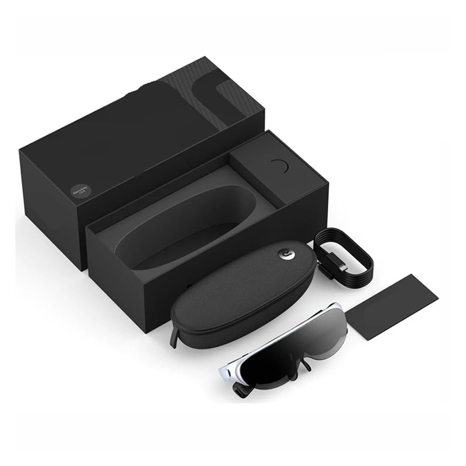 Ar Ar Smart Glasses 120 Inch Screen 1080p Oled Dual Display 43°fov 55ppd Smart Glasses