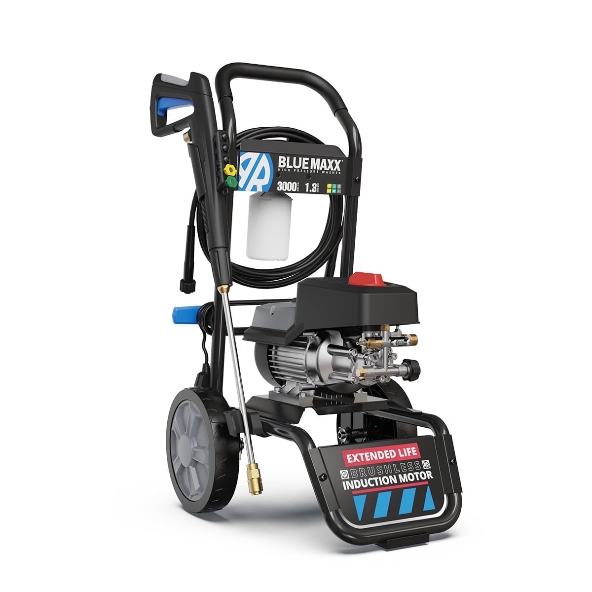 AR Blue Clean Blue Maxx 3000 PSI at 1.3 GPM Corded Electric Pressure ...
