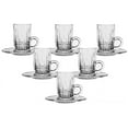 AR Crystal Handmade 12-Piece Middle Eastern Classic Coffee/Tea Set with ...