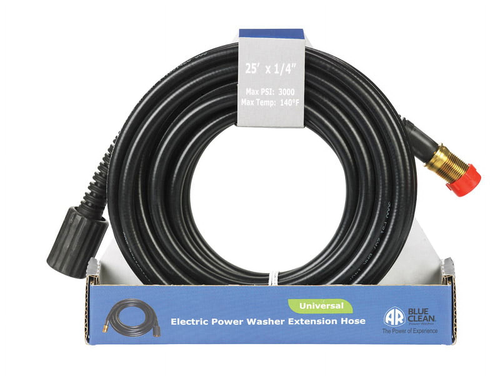 AR North America 3000 psi 25 ft. L Pressure Washer Extension Hose ...
