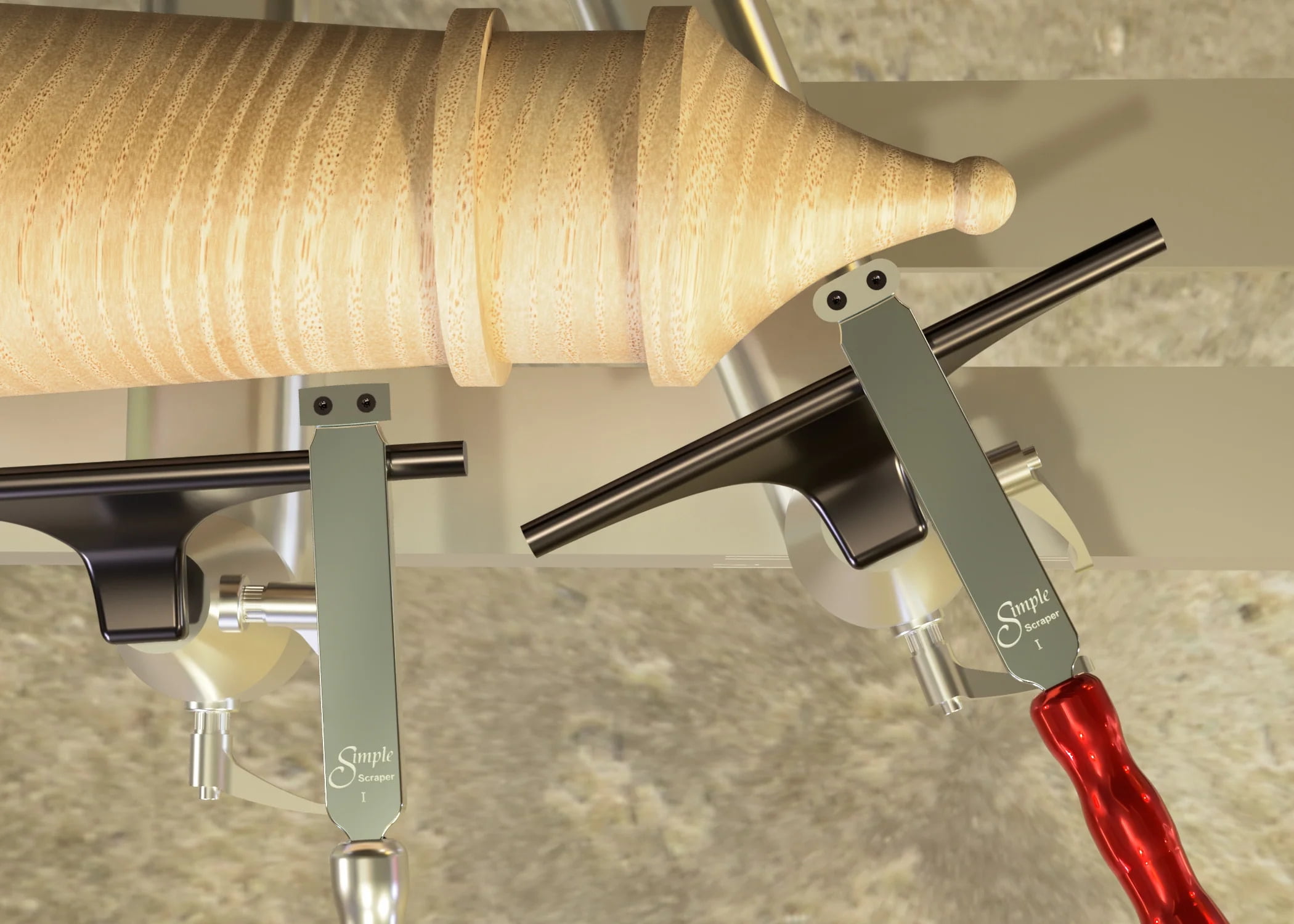 AR Simple Scraper I - Perfect for long straight lines and pen barrels ...