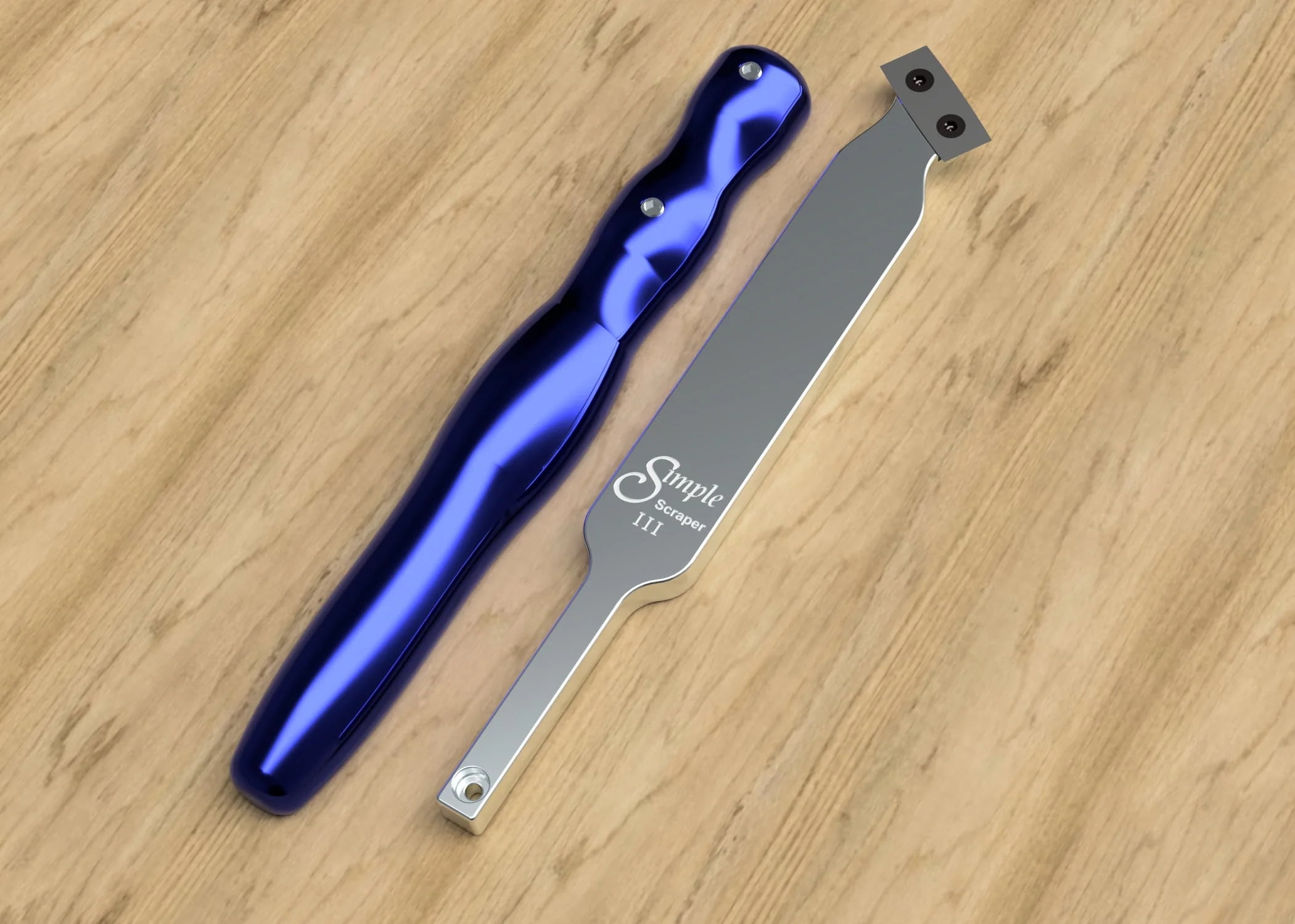 AR Simple Scraper III - For shaping the inward lip and inside bowl and for shaping between the ...