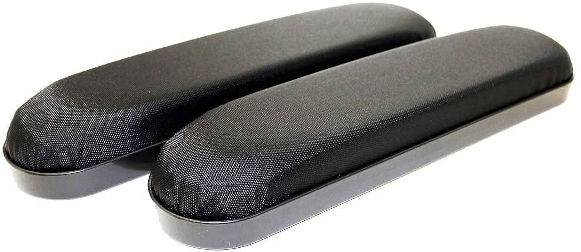 AR179PA One Pair, Universal Fit Desk Length Black Nylon Padded ...