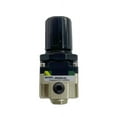 AR2000-02 G1/4'' Pressure Regulator, Mini Air AR2000 02 Relief Control ...