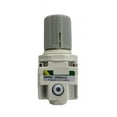 AR2000-02 G1/4'' Pressure Regulator, Mini Air AR2000 02 Relief Control ...