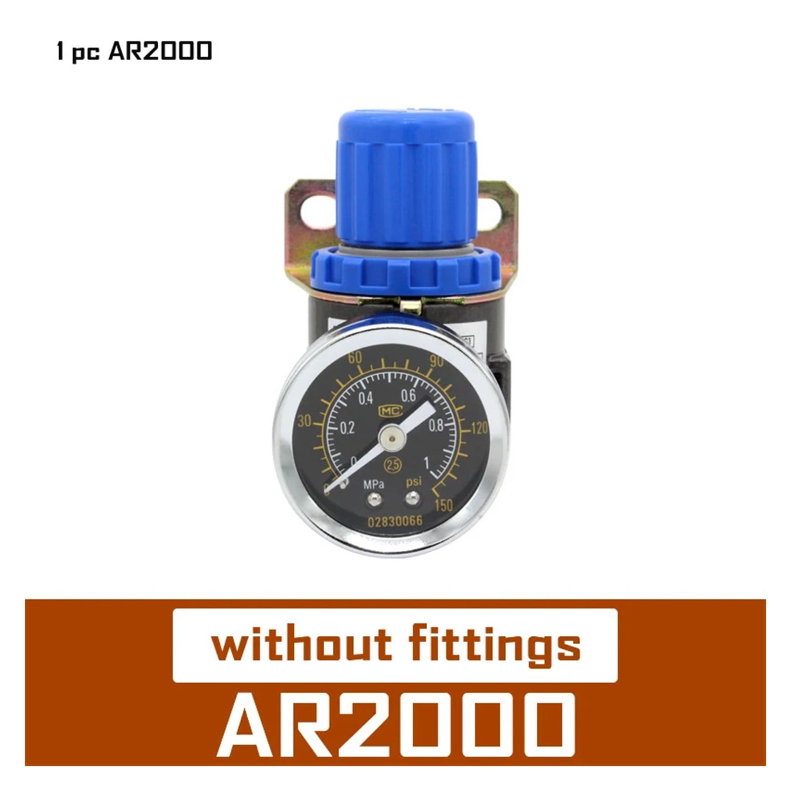 AR2000 1/4''Pneumatic Mini Air Pressure Relief Control, Compressor ...