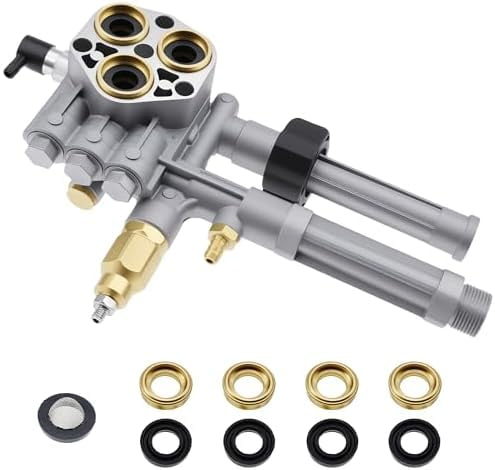 AR43361 Pressure Washer Pump Head Assembly Fit for Troy Bilt SRMW2.3G28 ...