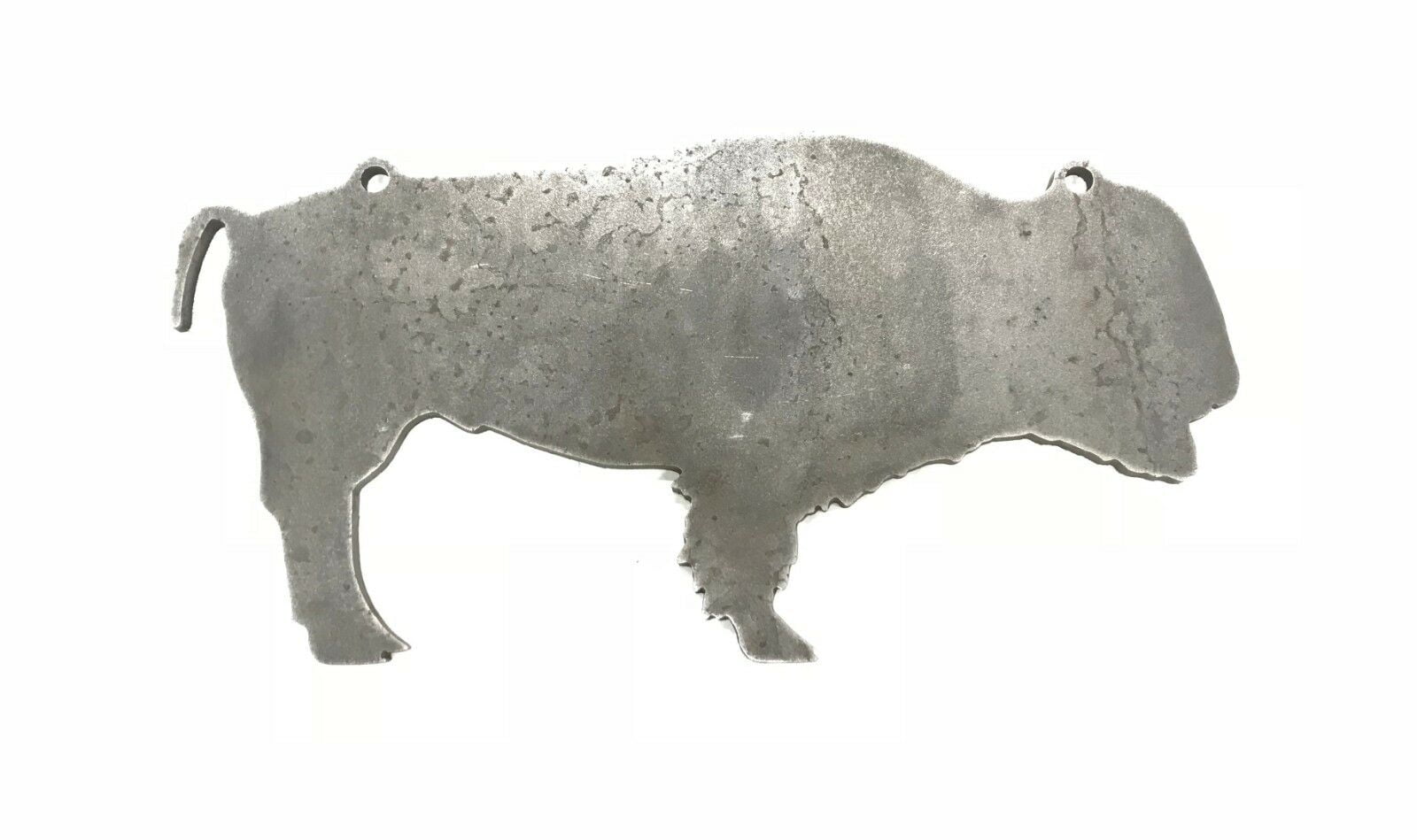 AR500 Buffalo Bison Silhouette Steel Target Gong 24" X 12" X 3/8 ...