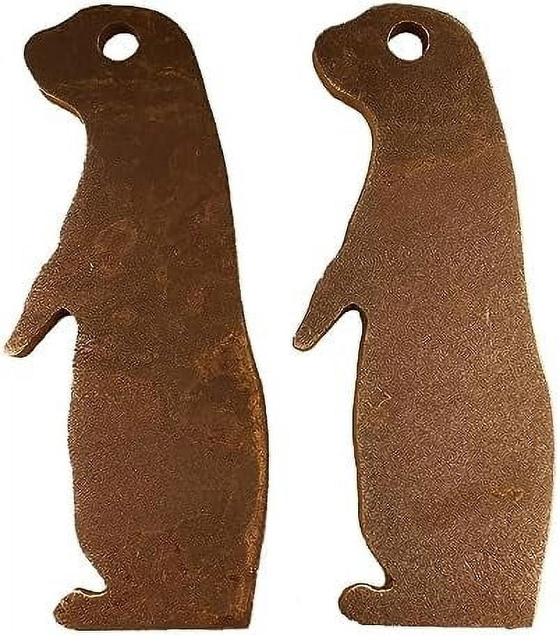 AR500 Steel Prairie Dog Silhouette Shooting Targets 2 Pack (4"x11") - 1 ...