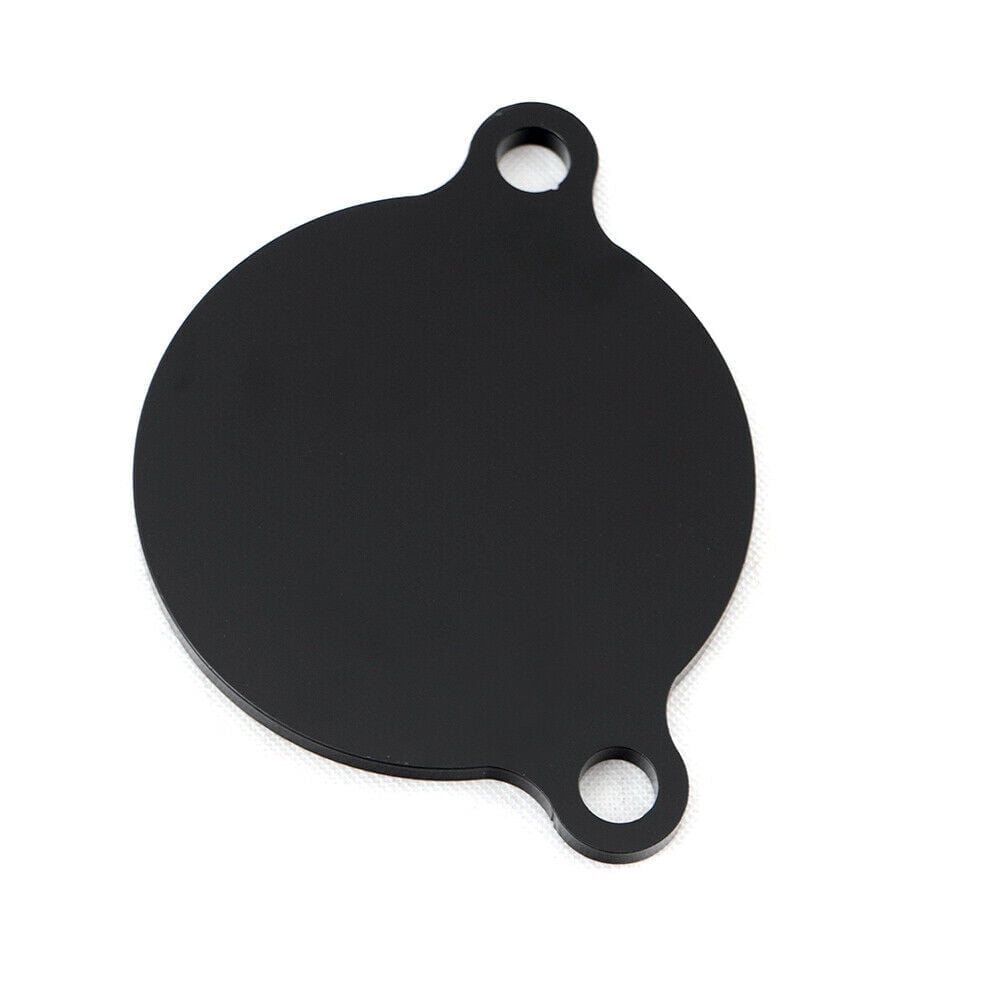 AR500 Steel Target Gong 6" -16" Painted Black Shooting Practice Plate ...