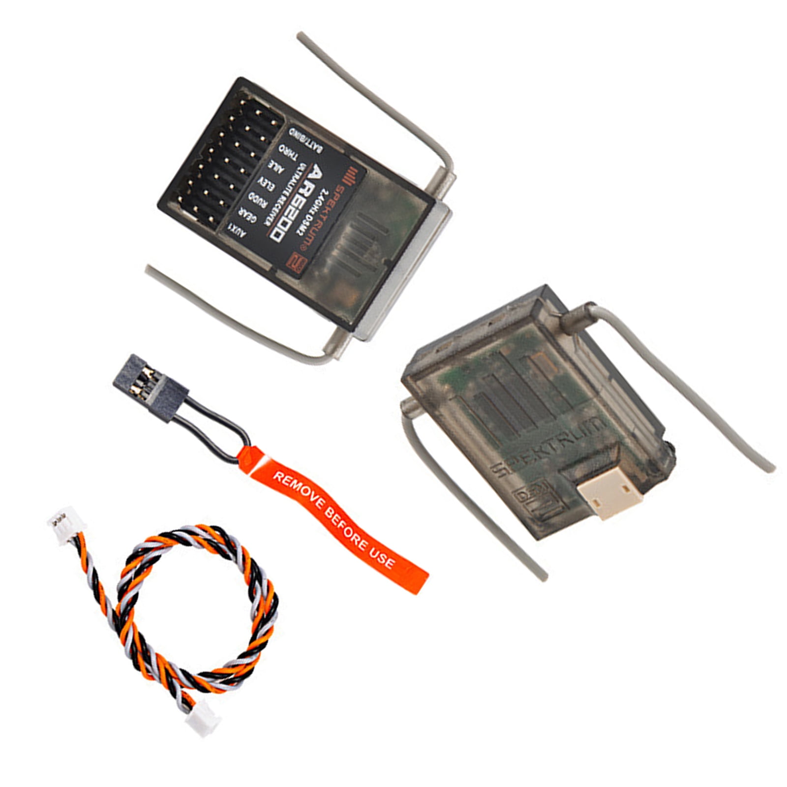 AR6200 DSM2 6-Channel Receiver Dual-path Redundancy, Full Range, 2.4GHz ...