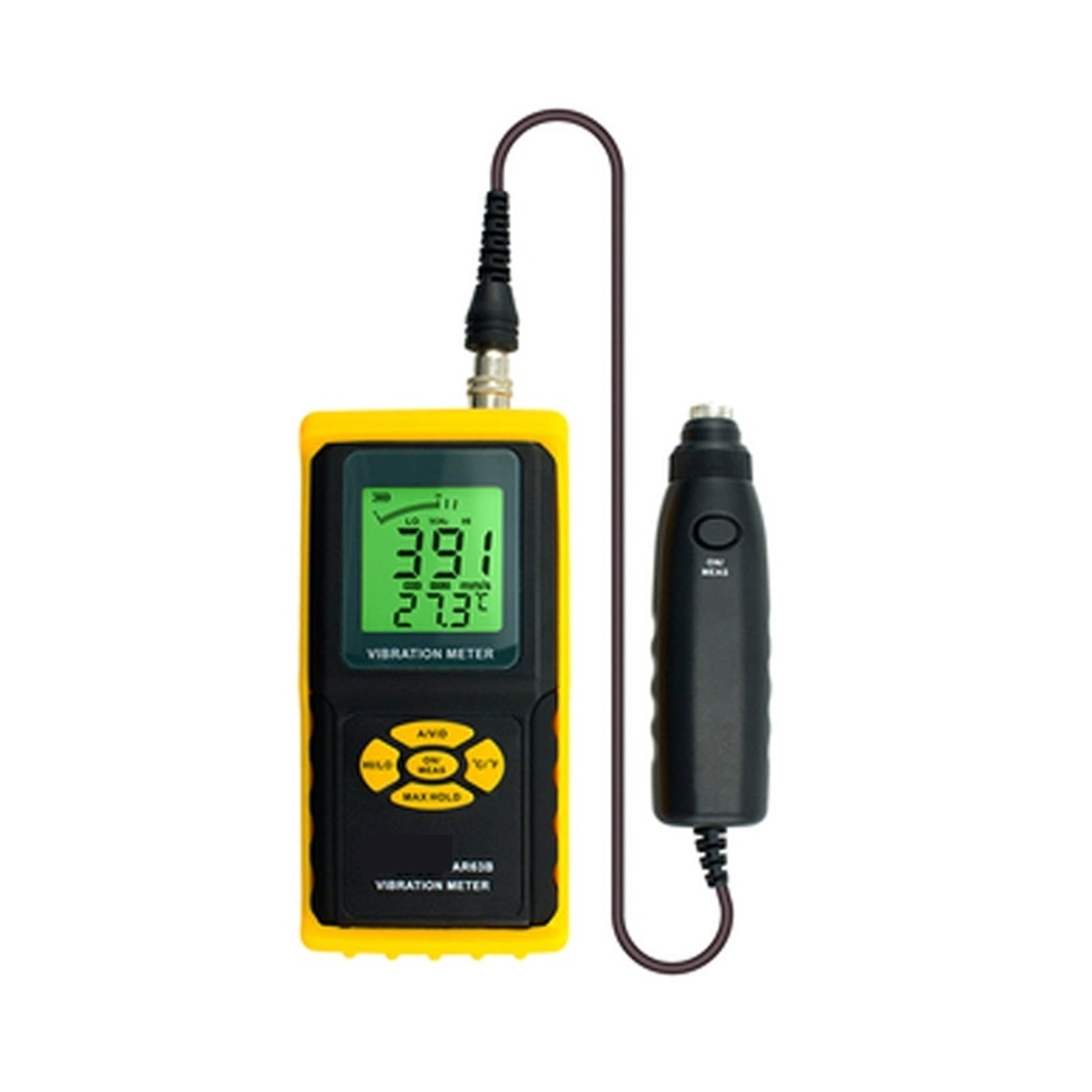 AR63B Digital Precision Vibration Meter Tester Gauge Analyzer For Long ...