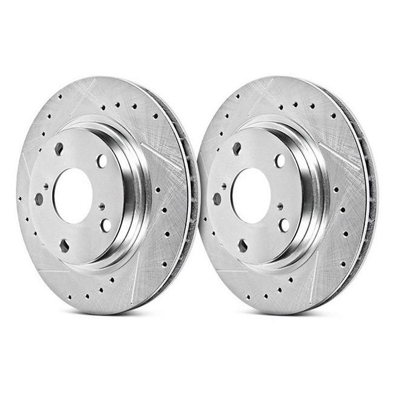 AR85108XPR Evolution Performance Drilled & Slotted Vented Front Brake ...