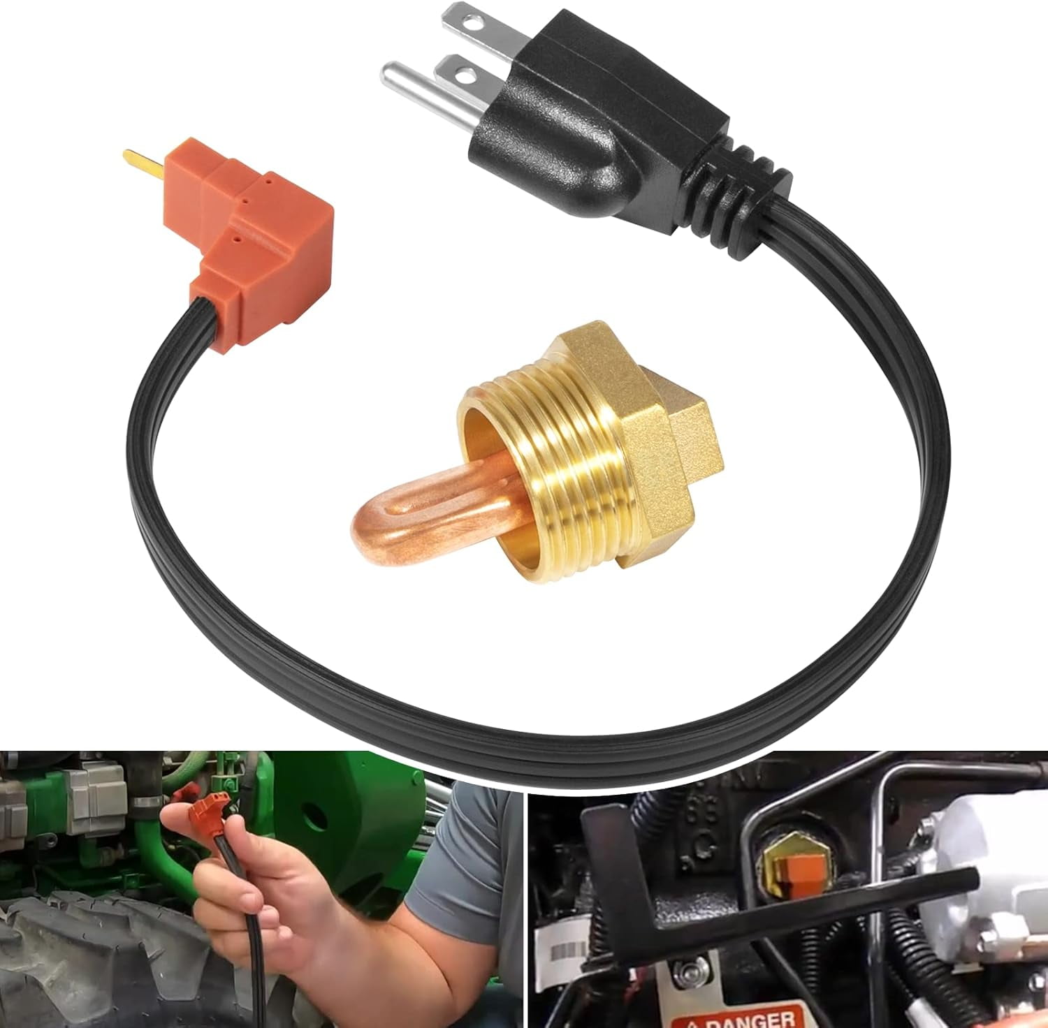 AR87167 Engine Block Coolant Heater Kit with AR8767 Heater Element ...