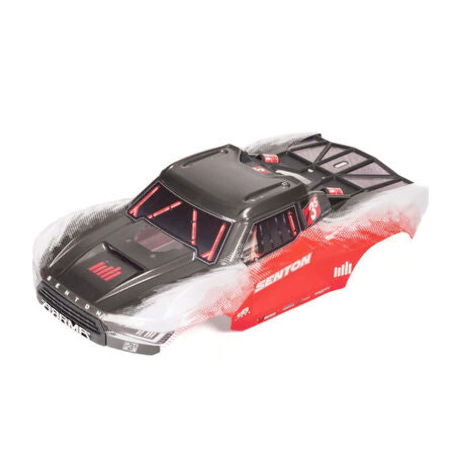 ARRMA SENTON 4X4 Clipless Painted Decaled Trimmed Body Red ARA-1626 ...