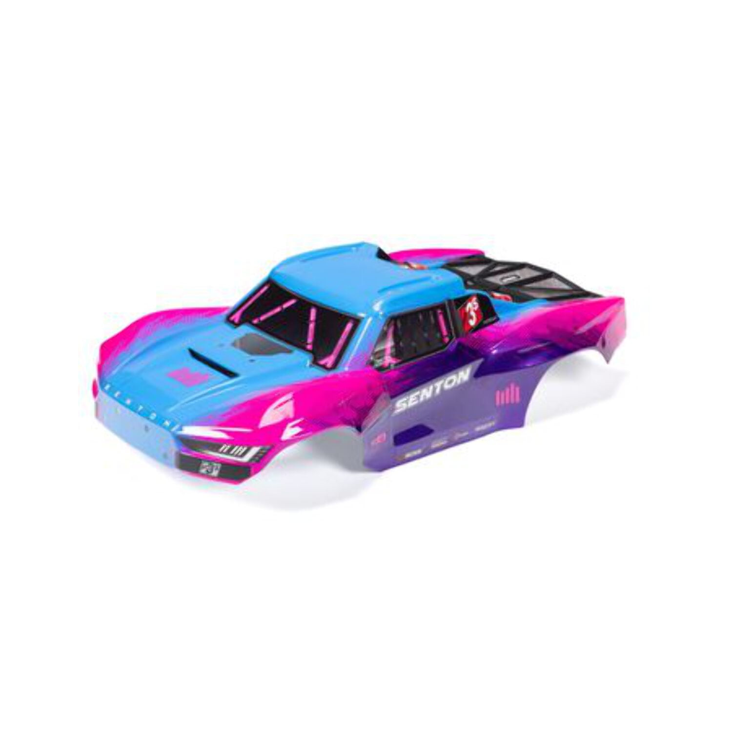 ARRMA SENTON 4X4 Clipless Painted Decaled Trimmed Body Blue ARA-1627 ...