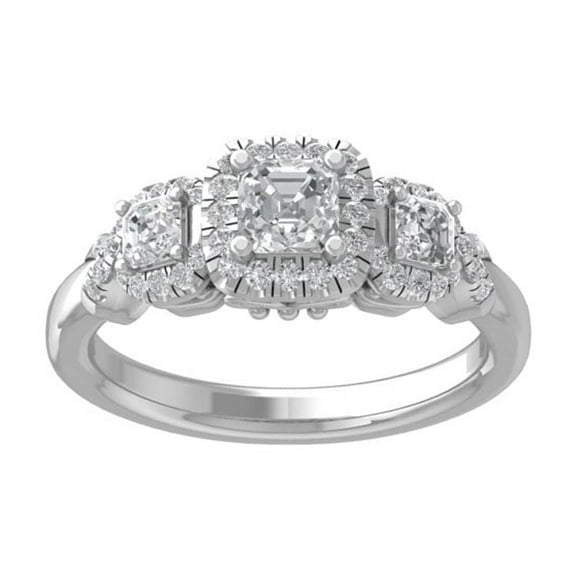 Araiya Fine Jewelry10K Yellow Gold Diamond Halo Engagement Ring (1 1/3 ...
