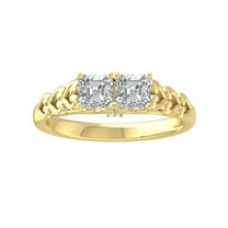 Araiya Fine Jewelry Sterling Silver Lab-Grown Diamond ENGAGEMENT Ring ...