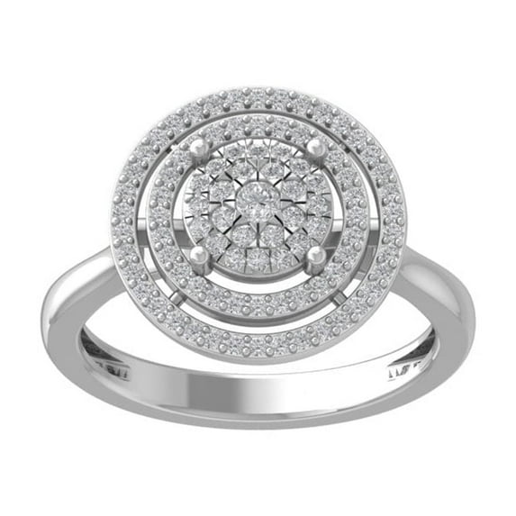 ARAIYA FINE JEWELRY 14K White Gold Lab-Grown Diamond Engagement Ring (1 ...