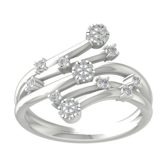 ARAIYA FINE JEWELRY 14K White Gold Lab-Grown Diamond Engagement Ring (1 ...