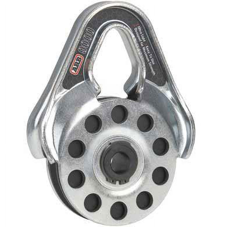 ARB 10100020A Snatch Block Recovery Pulley of 20000 lbs, Double The ...