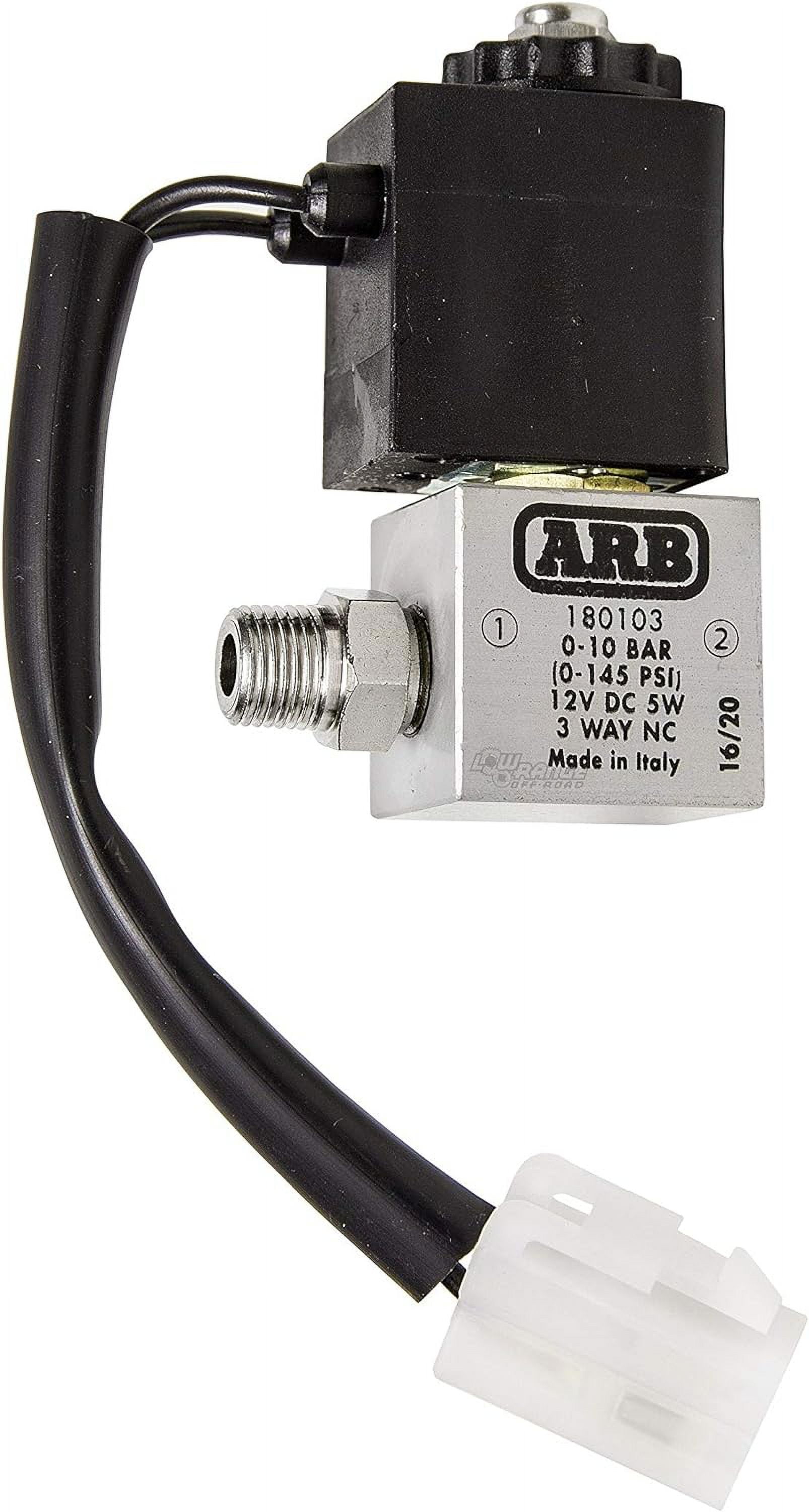 ARB 180103 Aluminum Solenoid 12VDC 1/8" This is ARB's official replacement 12v electric Air ...
