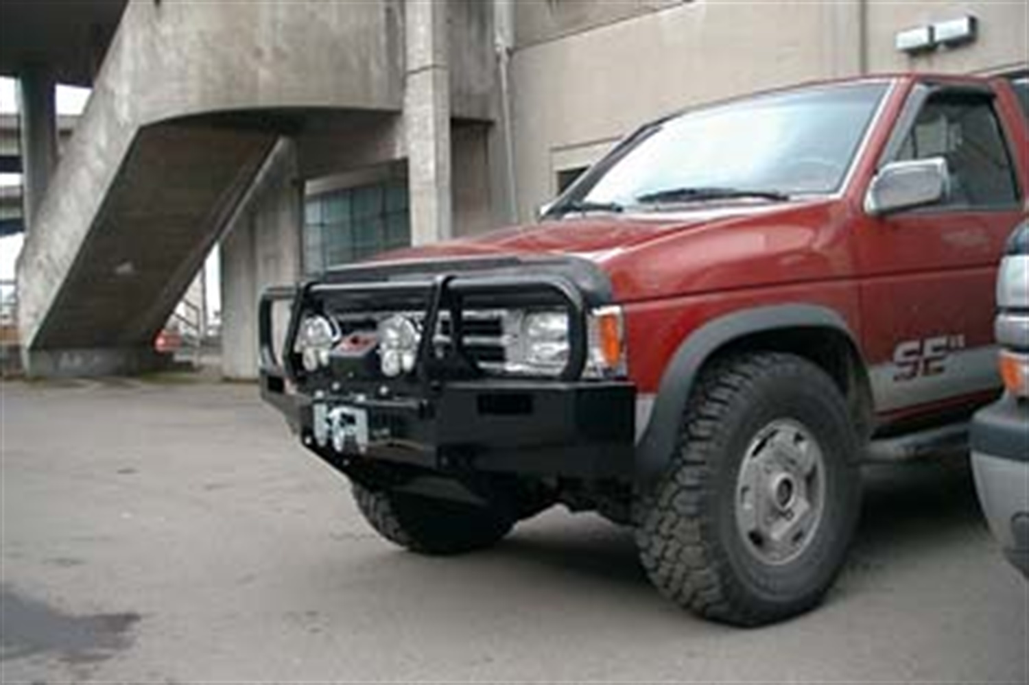 ARB 4x4 Accessories 3438050 Front Deluxe Bull Bar Winch Mount Bumper ...