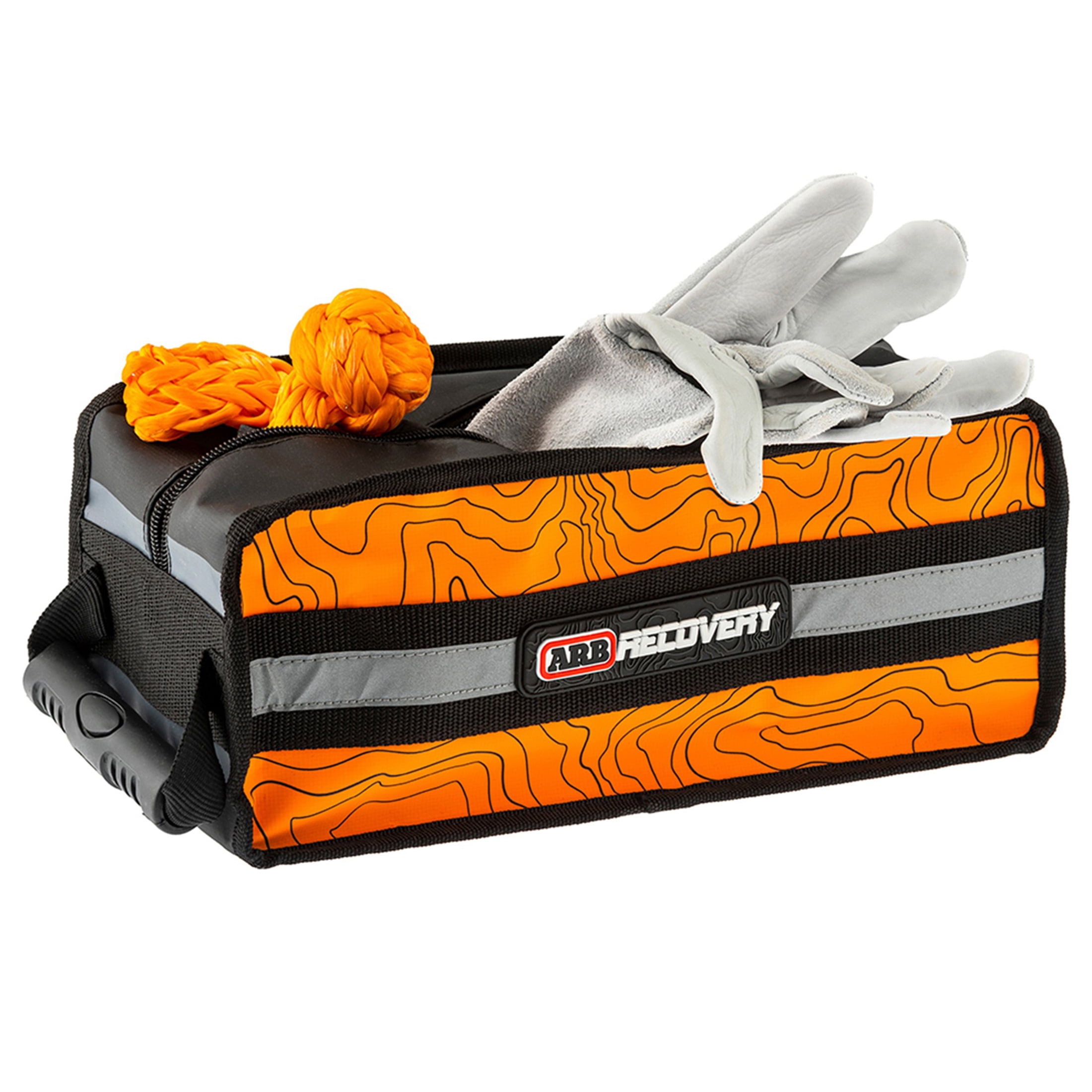 ARB Micro Recovery Bag Orange and Black Topographic Style PVC Storage ...